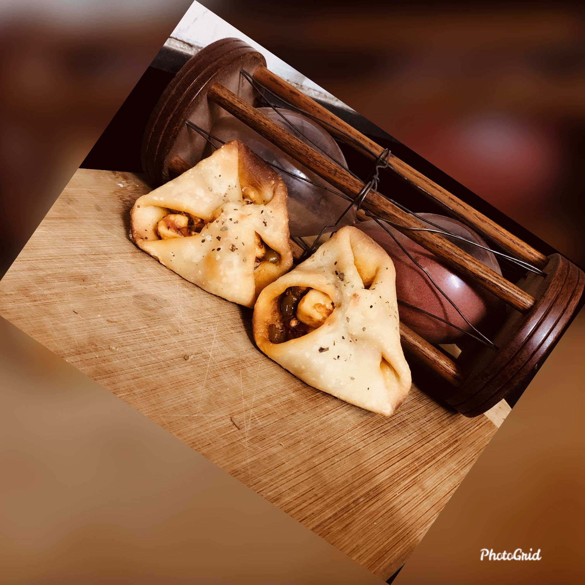 Cottage Cheese Parcels | Baked Starter Recipe